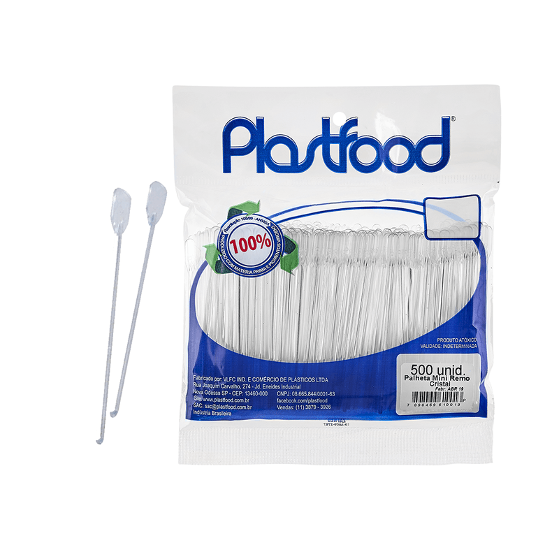 Mexedor para Café 500 unidades Plastfood - Braslimpo