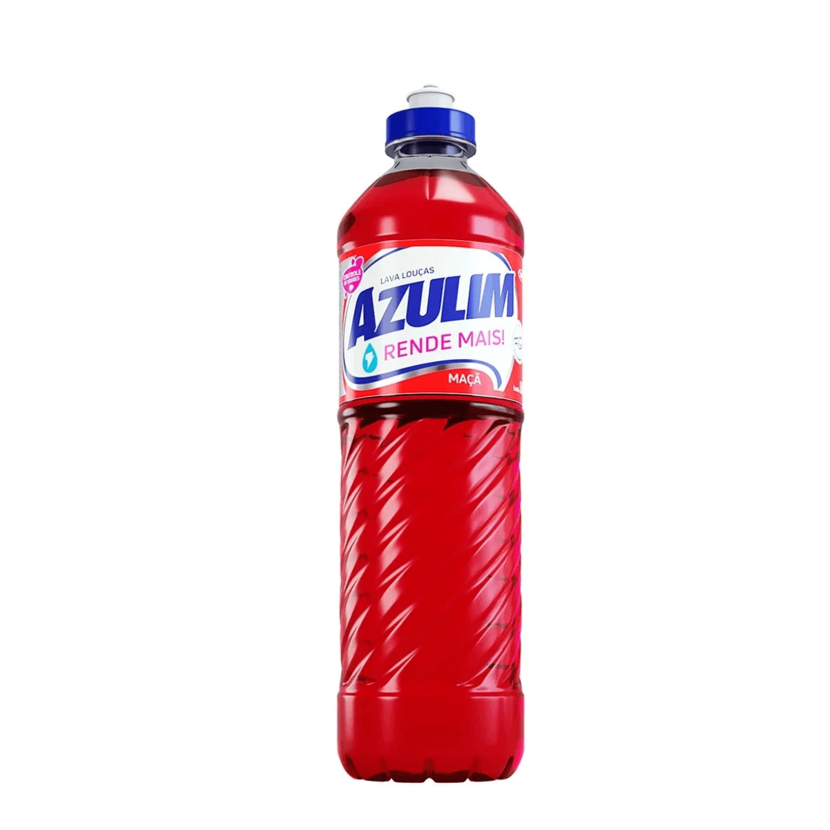 Detergente Maçã 500ml Azulim - Braslimpo